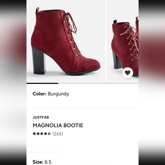 JustFab | Shoes | Magnolia Bootie | Poshmark